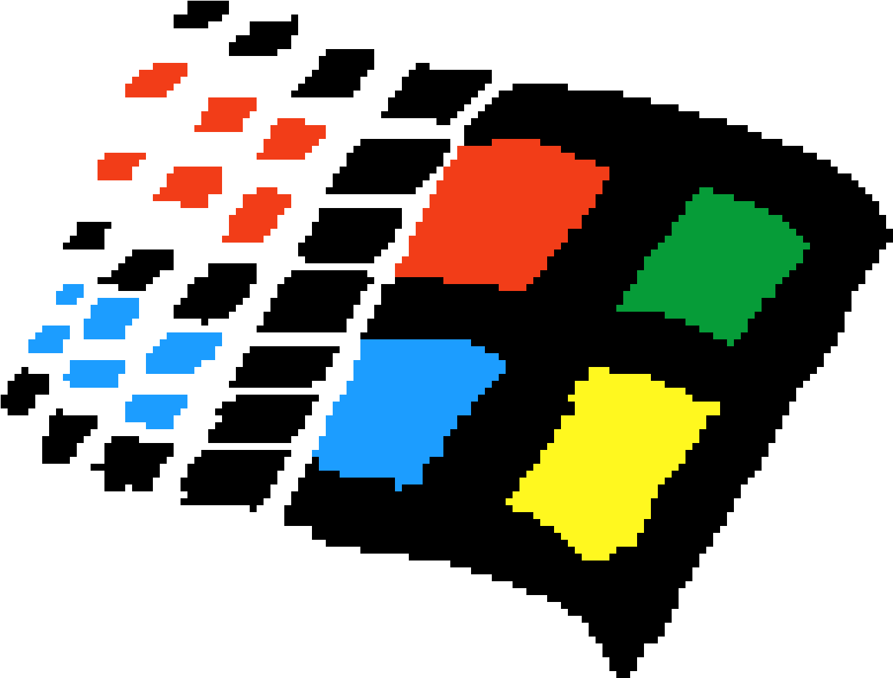 Download Old Windows Logo - Microsoft Windows 98 Logo - HD Transparent ...