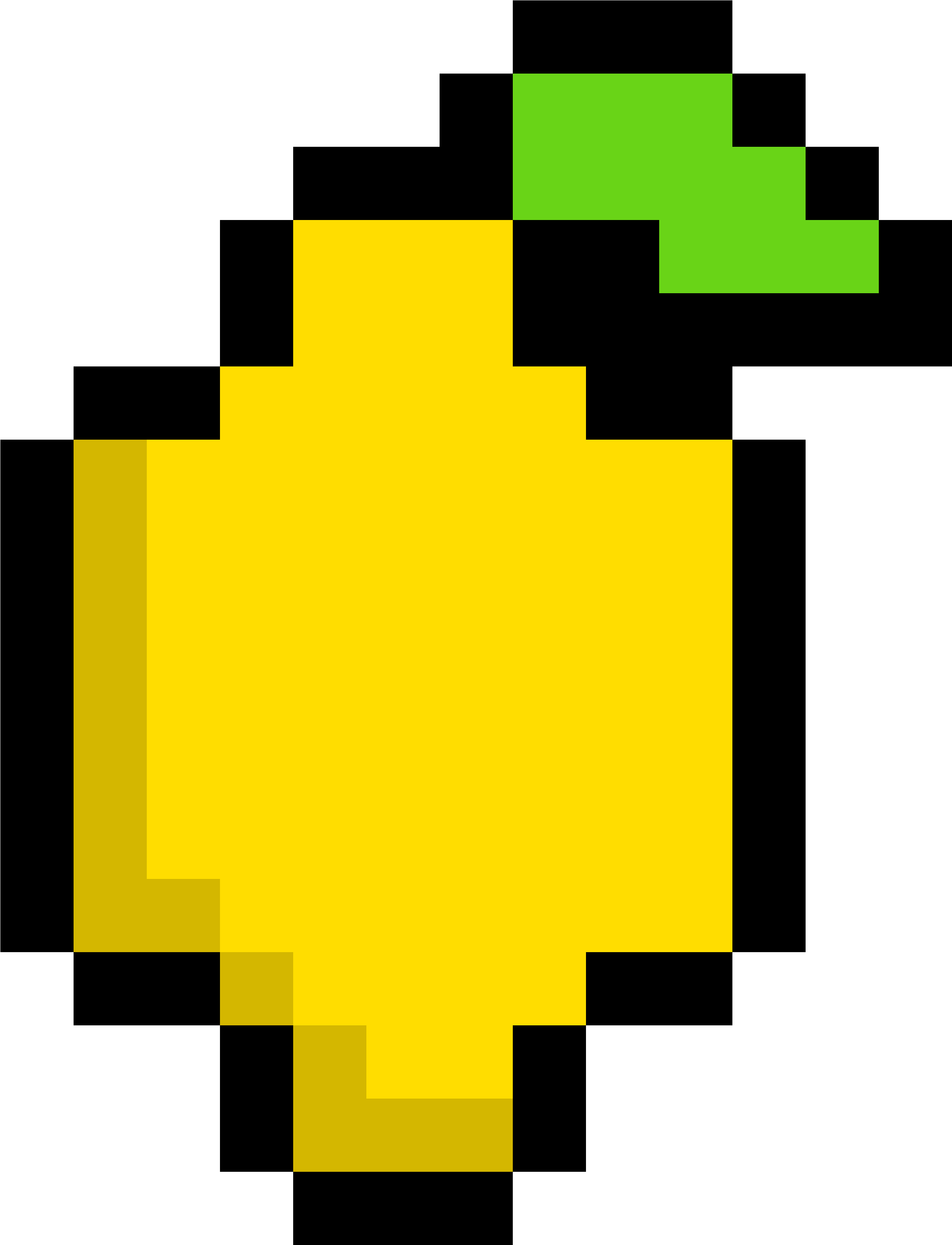 Download Lemon - Lemon Pixel Art - HD Transparent PNG - NicePNG.com