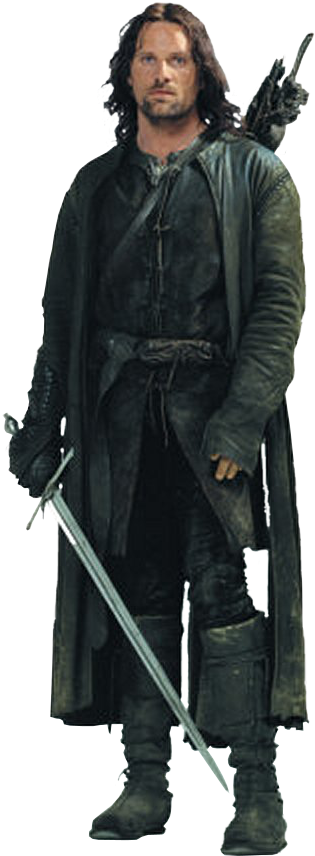 Download HD Aragorn Lord Of The Rings Full Body Transparent PNG Image ...
