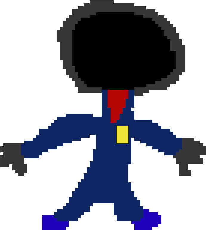 Download Black Hole Head Thing - Jacksepticeye Pixel Art - HD ...