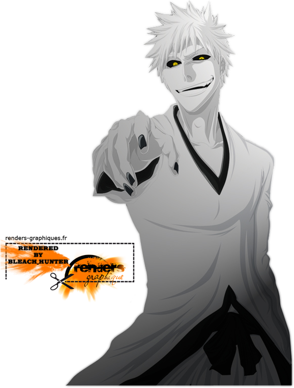 Download Ichigo Kurosaki Hollow Render - HD Transparent PNG - NicePNG.com