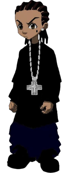 Download HD Share This Image - Riley Boondocks Gangsta Transparent PNG ...