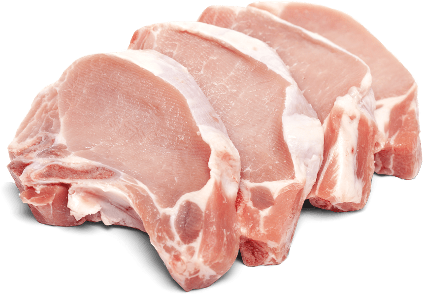 Download Pork Chops - 3 Grams Of Pork - HD Transparent PNG - NicePNG.com