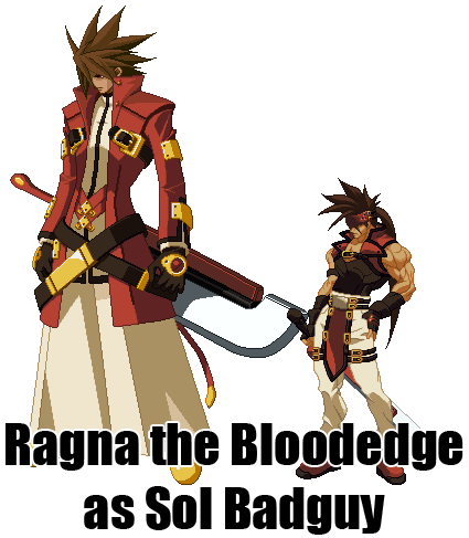 Download Sol Badguy Vs Ragna - HD Transparent PNG - NicePNG.com