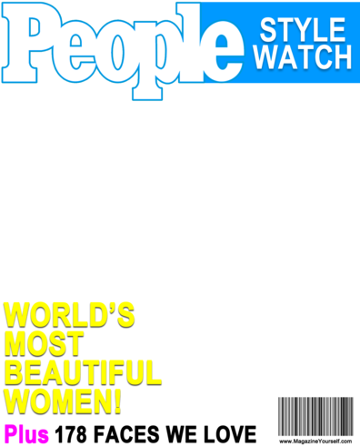 Download HD Create A Fake People Magazine Cover - People Magazine ...