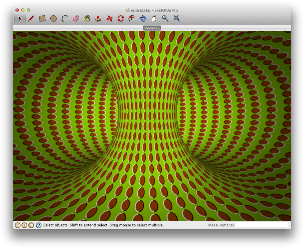Optical Illusions In Sketchup - Sketchup Optical Illusion PNG image ...