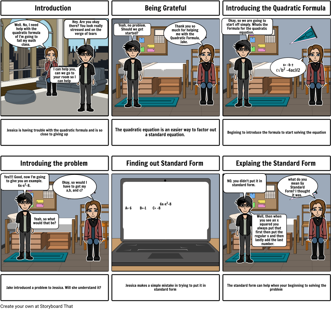 Quadratic Formula Comic