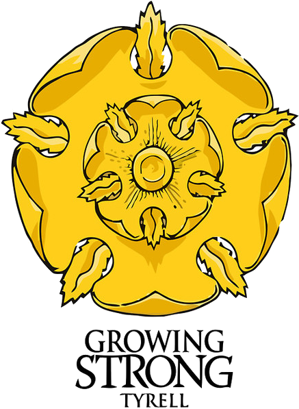Download Tyrell Sigil - Game Of Thrones Growing Strong Tyrell Poster ...