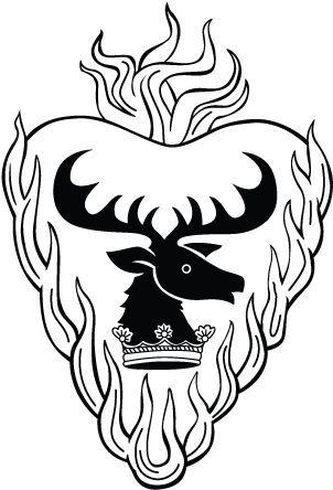 Download Stannis Baratheon Sigil Black And White - HD Transparent PNG ...