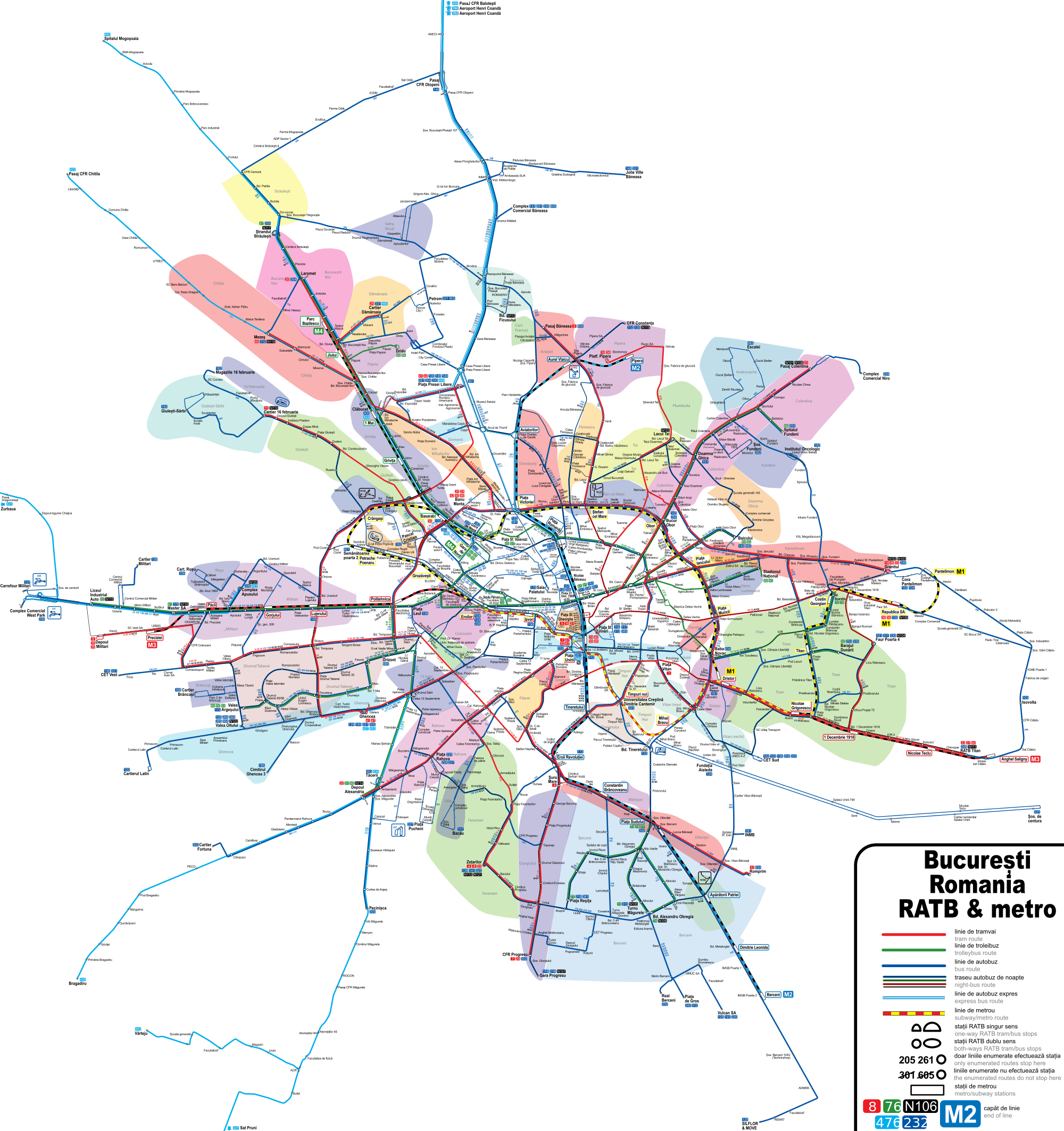 Download HD Open - Harta Bucuresti Ratb Si Metrou Transparent PNG Image ...