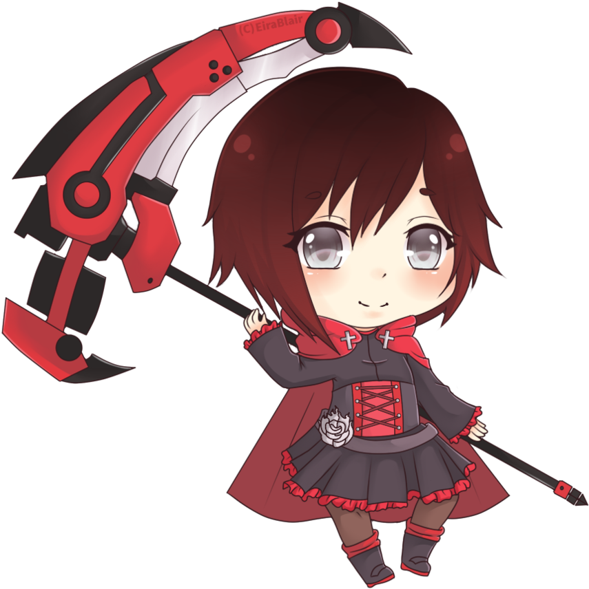 Download Ruby Rose By Eirablair On Deviantart - Drawing - HD ...