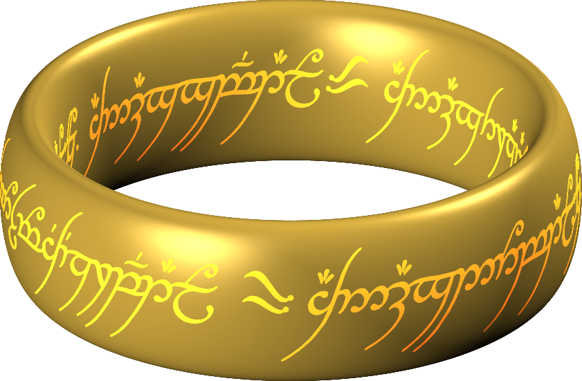 Download One Ring Transparent Gif - HD Transparent PNG - NicePNG.com
