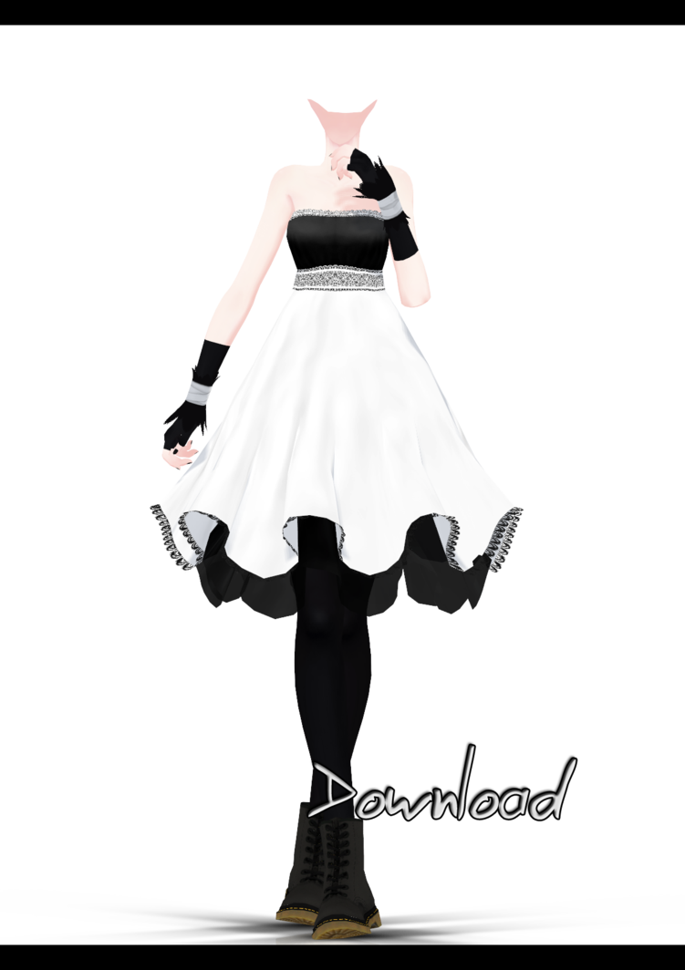 Download [mmd] Dress Base - Mmd Outfits With Base - HD Transparent PNG ...