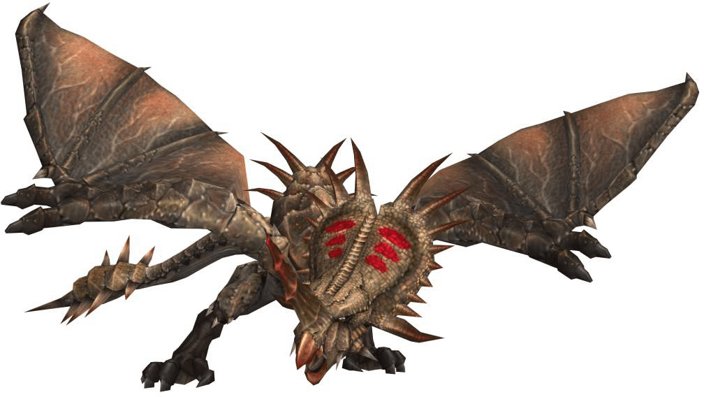 Download HD Diablos Monster Hunter Front Transparent PNG Image ...