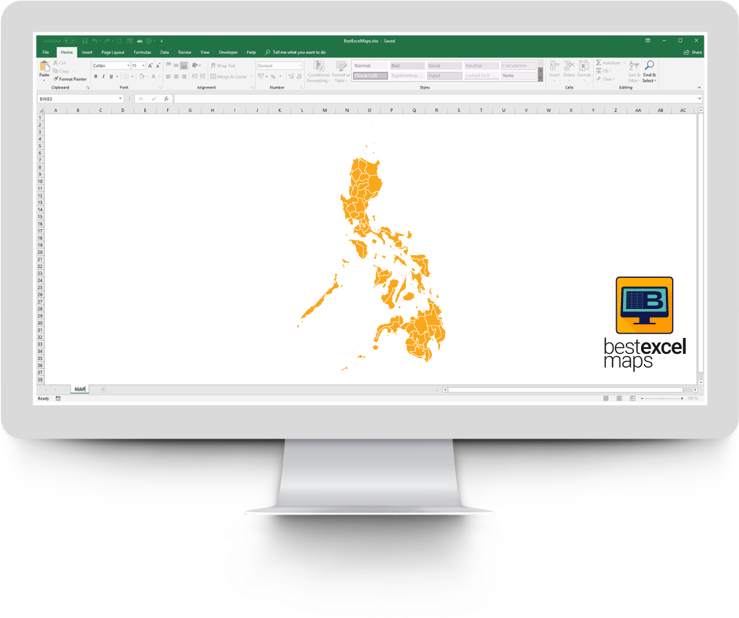 Download Puerto Rico Map For Microsoft Excel - Microsoft Excel - HD Transparent PNG - NicePNG.com