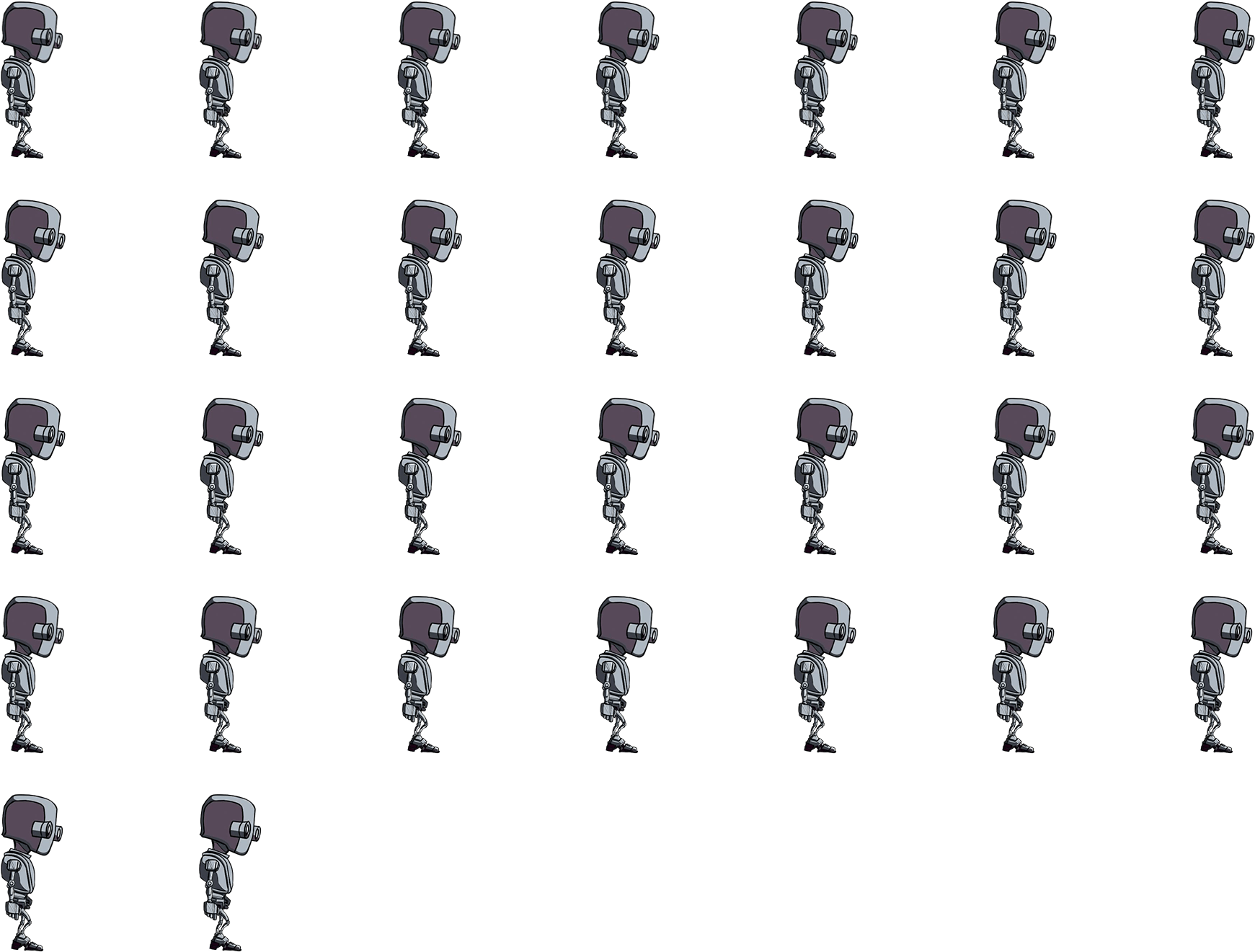 Download Idle Animation Frames For The 2d Character Included - Unity 2d ...