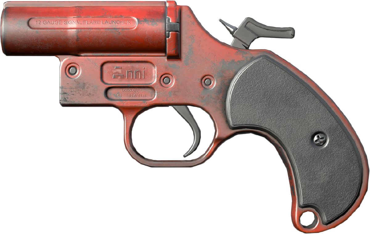 Download HD Flare Gun Revolver Transparent PNG Image - NicePNG.com