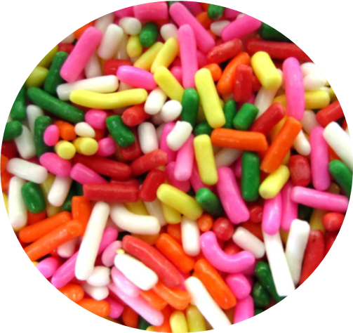 Download HD Rainbow Sprinkles - Sprinkles Transparent PNG Image ...