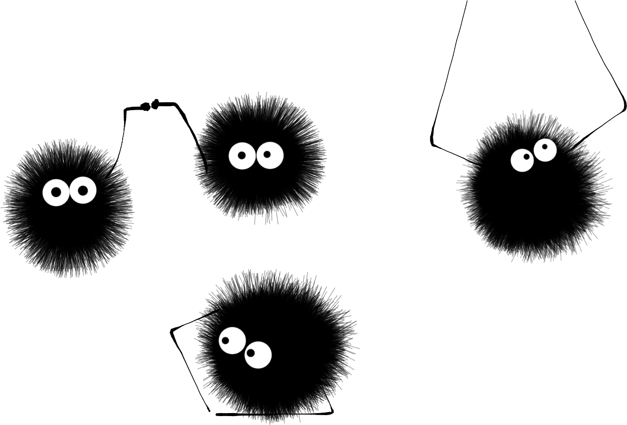 Download Soot Sprites Made With Sketchpad - Transparent Soot Sprite ...