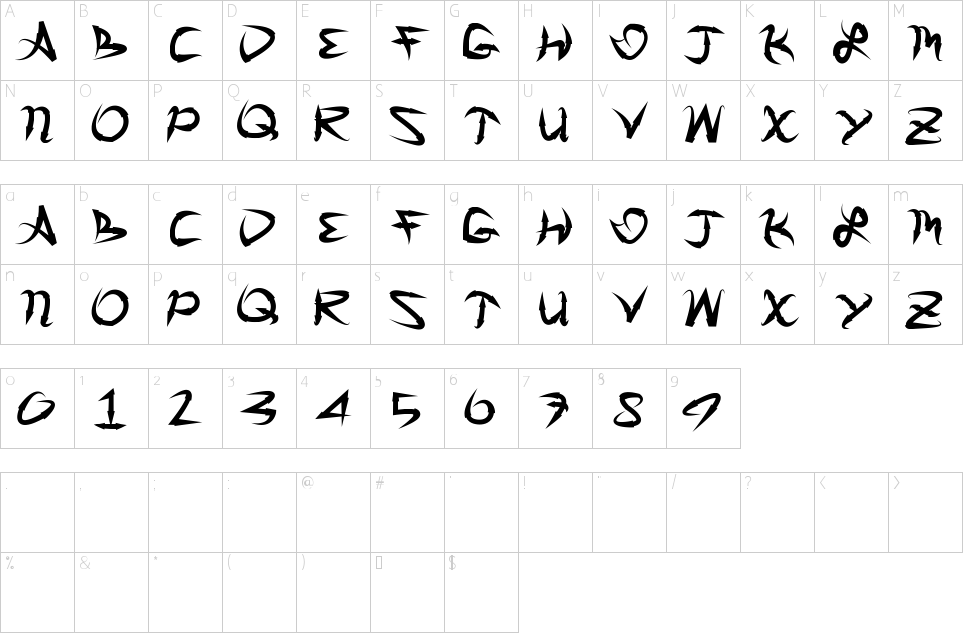 Download Character Map - Font - HD Transparent PNG - NicePNG.com