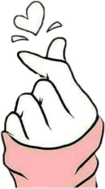 Download HD 240092077034212 - Korean Heart Sign Transparent Transparent ...