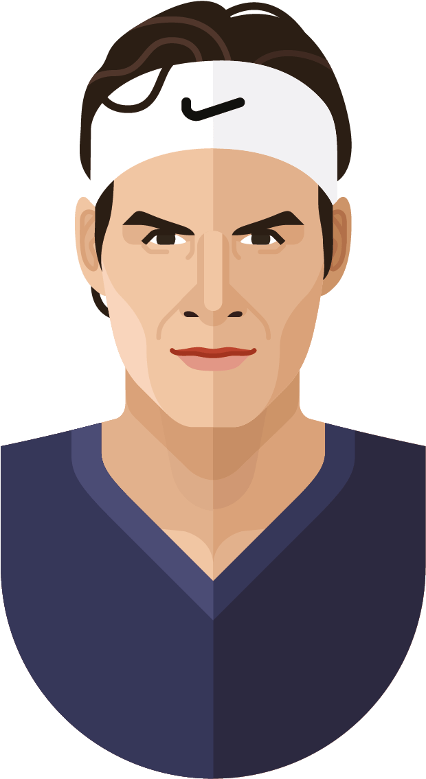 Download Roger Federer Poster - Illustration - HD Transparent PNG ...