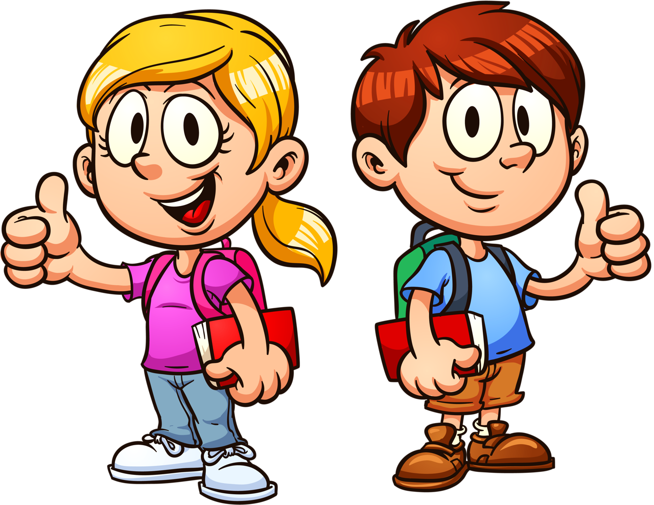 Download HD 3 - School Kid Cartoon Transparent PNG Image - NicePNG.com