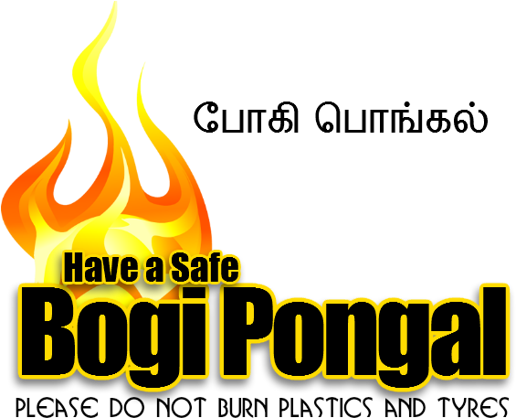 Download HD Safe Bogi Pongal - Fire Transparent PNG Image - NicePNG.com