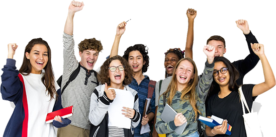 Download HD Group Of Students Transparent PNG Image - NicePNG.com