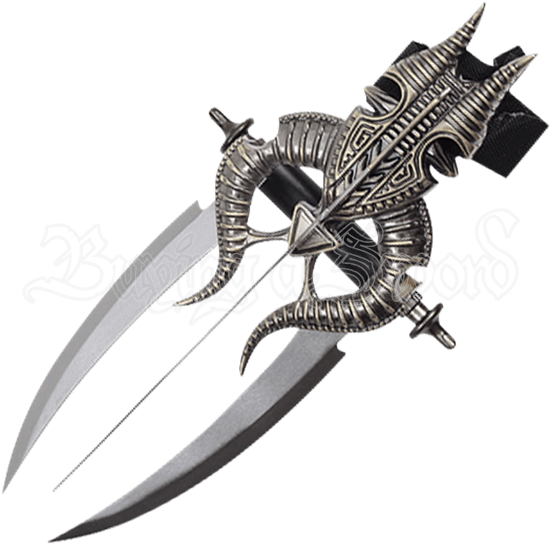 Download HD Ram Horn Triple Wrist Blade - Wrist Mounted Blade ...