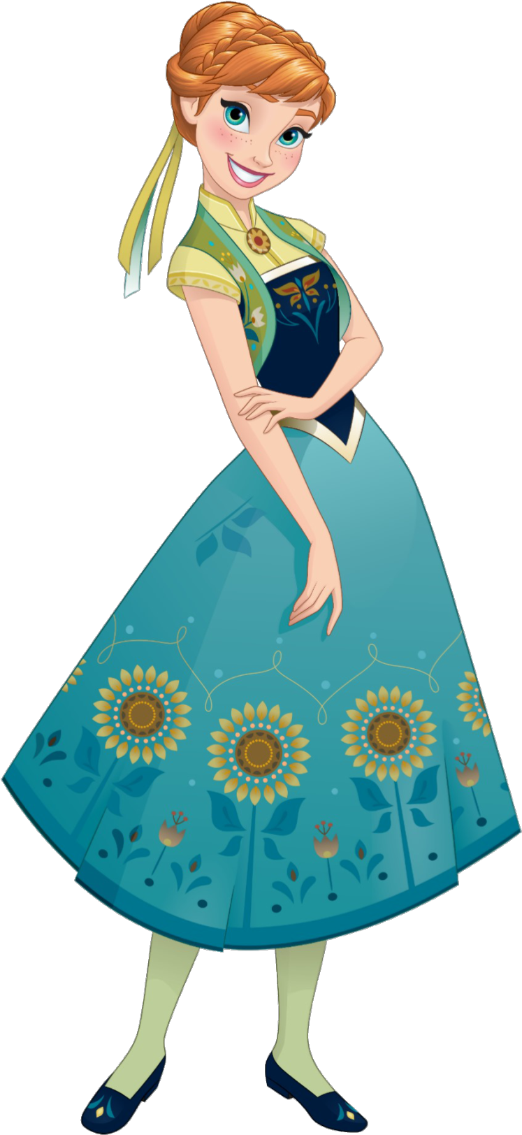 Download HD Anna Transparent Cartoon Princess - Anna Frozen Fever ...