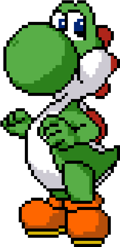 Download Yoshi - Yoshi Pixel Art - HD Transparent PNG - NicePNG.com