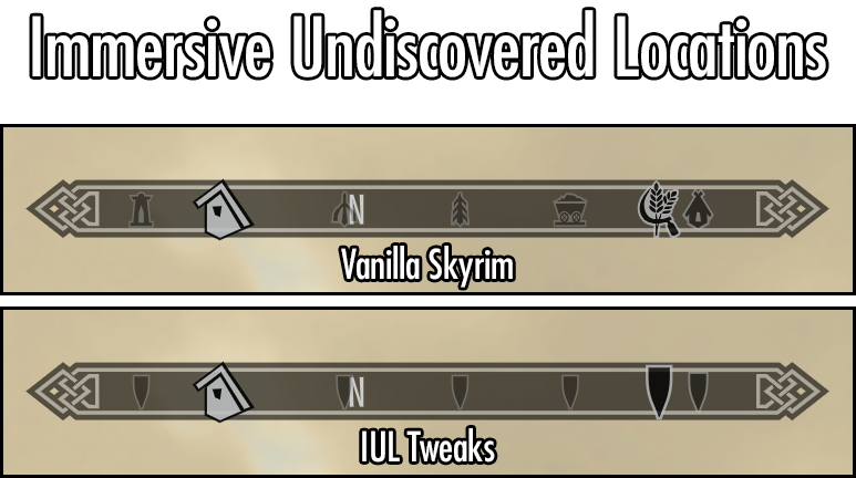 Download Compass Mod Immersive Undiscovered - Skyrim Compass - HD ...