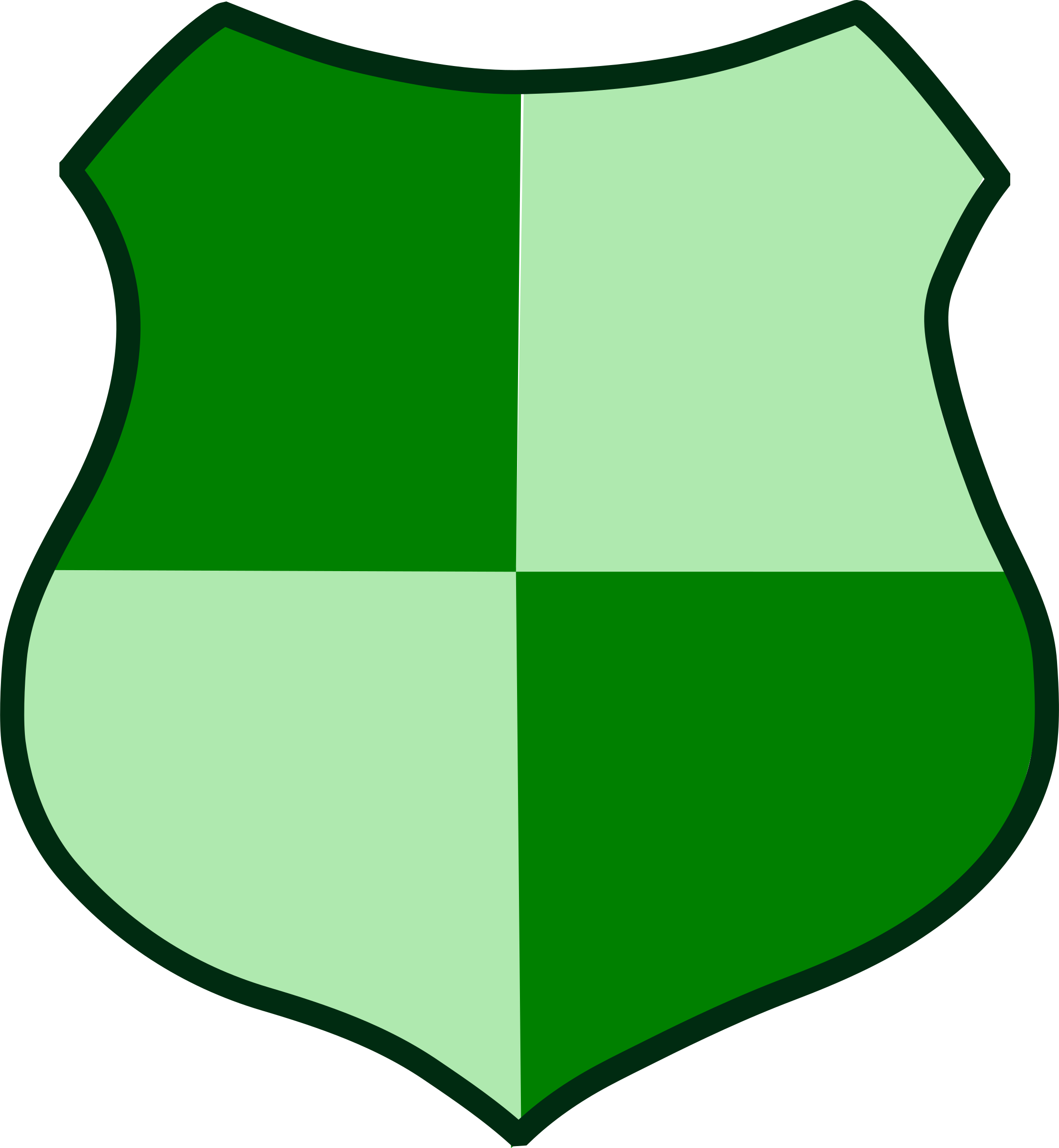 Download HD Green Shield Png - Shield Clipart Transparent PNG Image ...