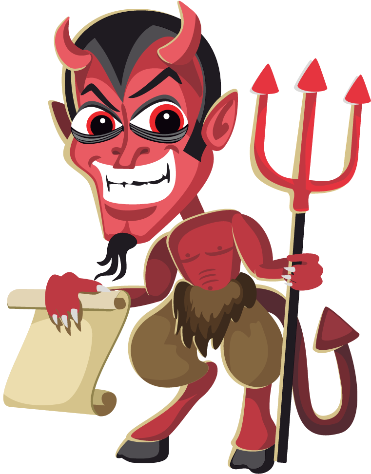 Download HD Demon Clipart Cute Guy - Devil Clipart Transparent PNG ...