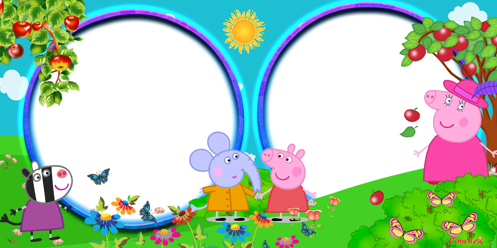 Download Molduras Peppa Pig - Tom And Jerry Frames - HD Transparent PNG ...