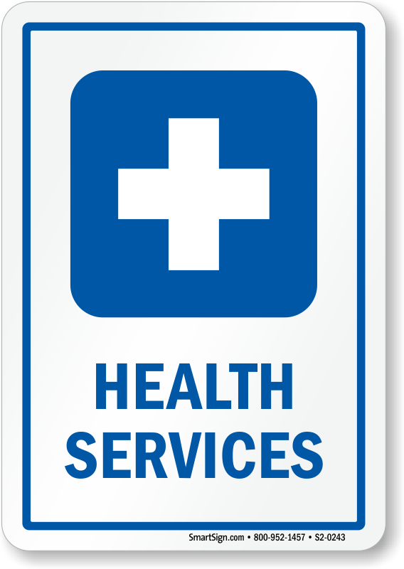 Download Health Services Medical Facility Sign With First-aid ...