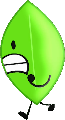 Download HD Leafy Fast Running - Bfdi Leafy Running Transparent PNG ...
