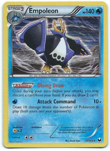 Download HD Empoleon Png Transparent PNG Image - NicePNG.com