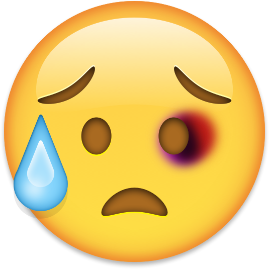 Download Full Set Of Images Below - Hurting Emoji - HD Transparent PNG ...