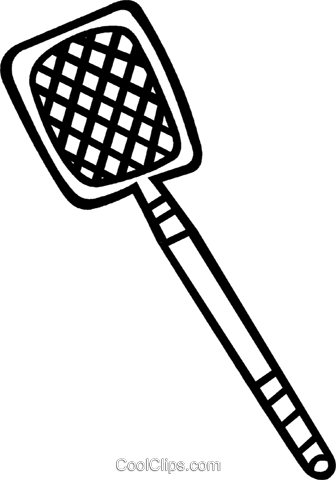 Download HD Fly Swatter Royalty Free Vector Clip Art Illustration - Fly ...