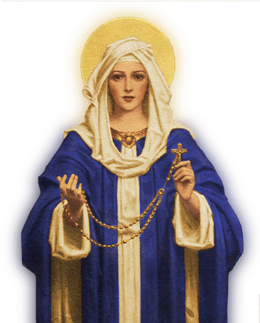 Download Virgen Maria - Mary Rosary - HD Transparent PNG - NicePNG.com