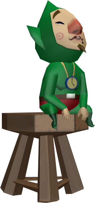 Download Tingle Figurine - The Legend Of Zelda: The Wind Waker - HD ...