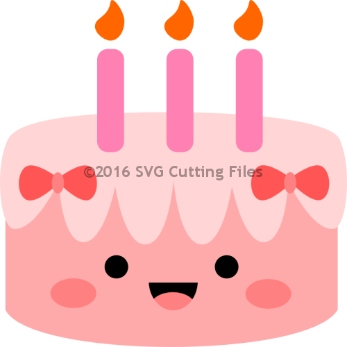 Download Birthday Clipart Kawaii - Kawaii Birthday Cake Clipart - HD ...