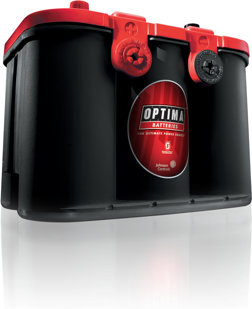 Download HD Redtop Starting Battery - Optima Red Top Battery ...