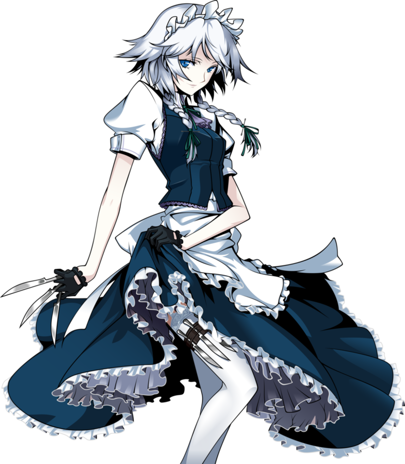 Download Touhou Anime Izayoi Sakuya - Touhou Izayoi Sakuya - HD ...
