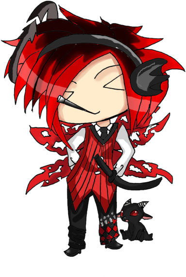 Download Graphic Royalty Free Boy Transparent Demon - Anime Chibi Boy ...