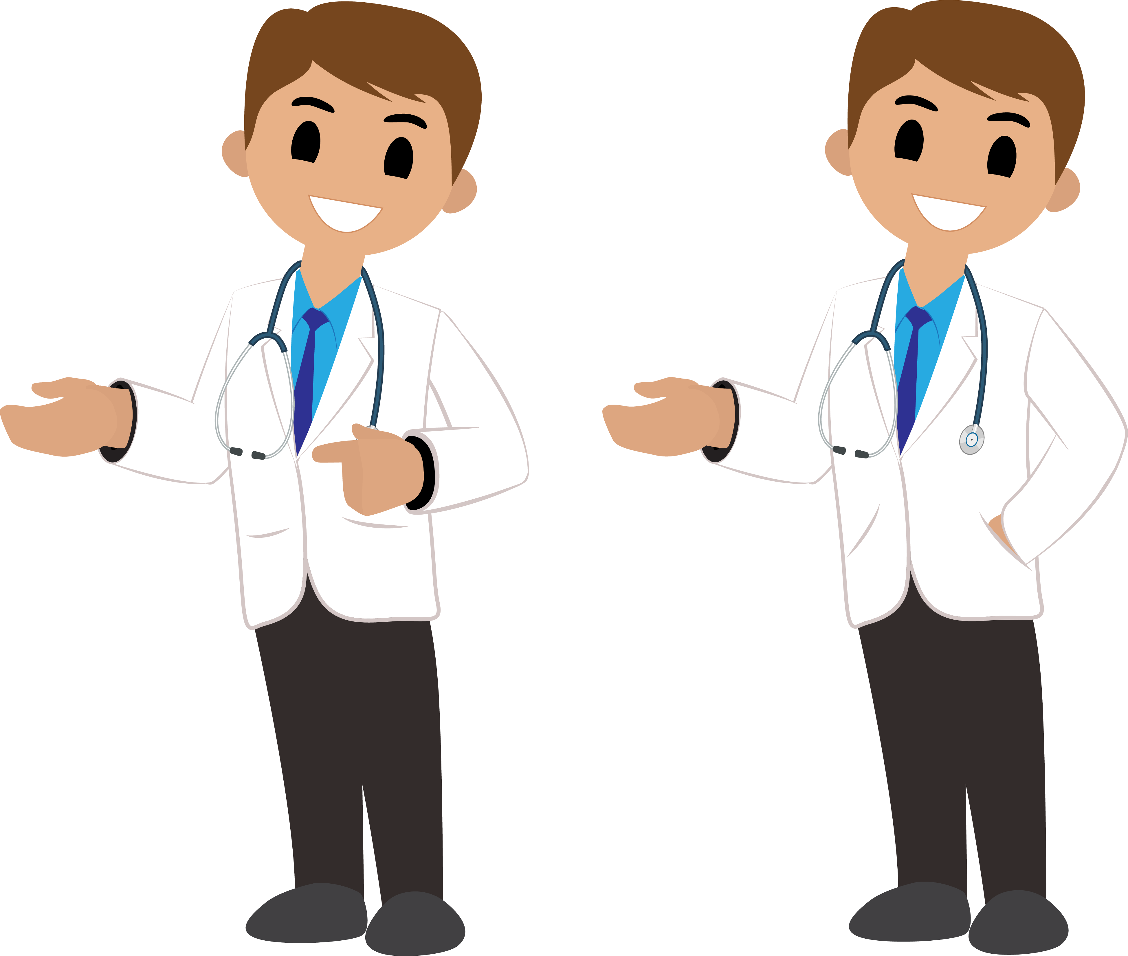 Vector Doctor Clipart Image