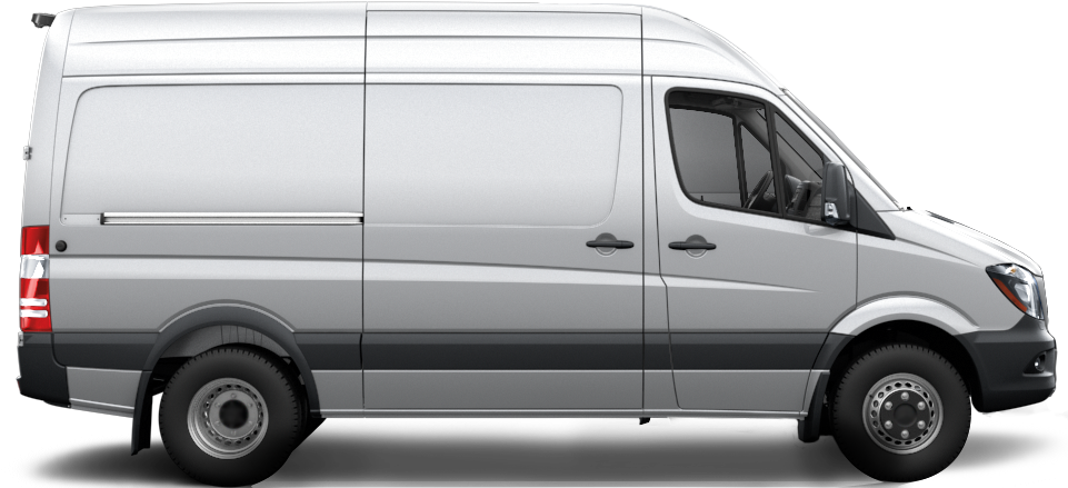 Download HD Cargo Van 3500xd - Mercedes Benz Sprinter Van Transparent ...