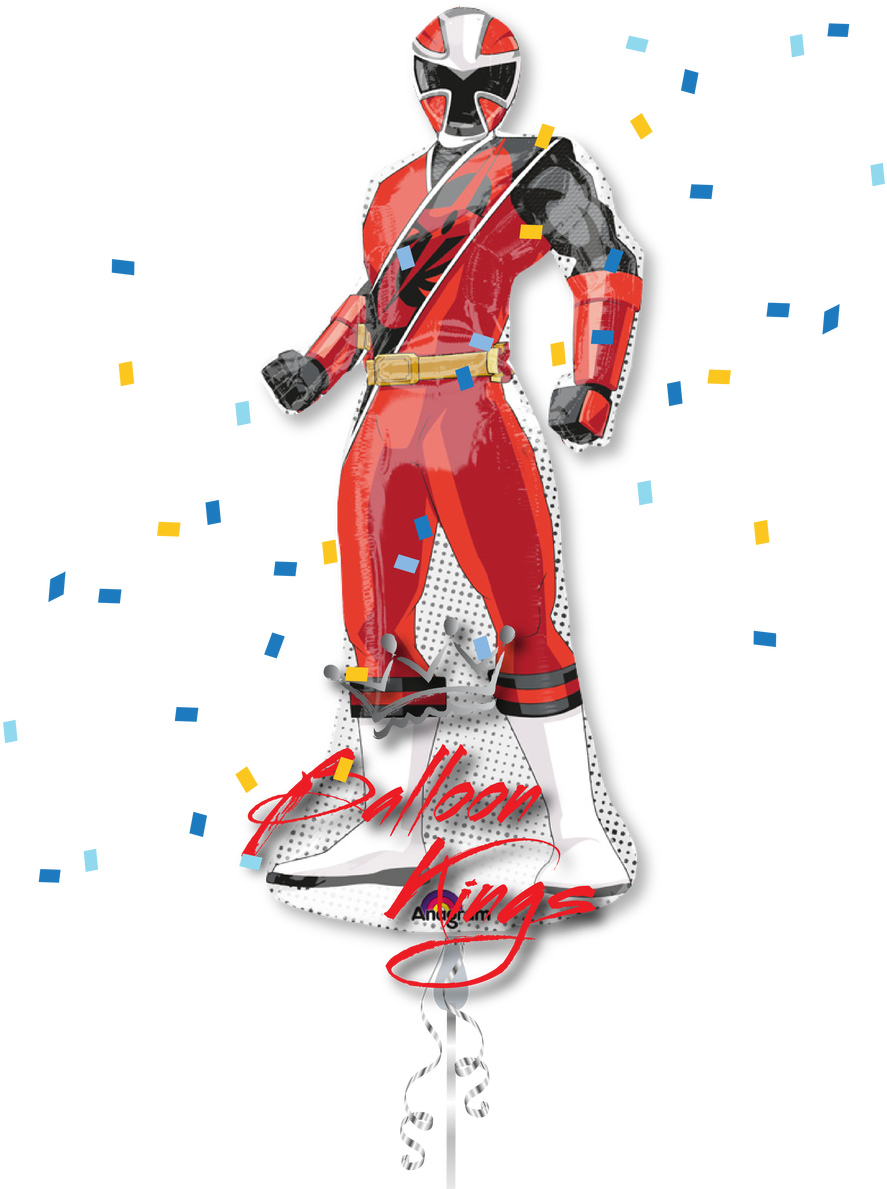 Download HD Red Power Ranger - Power Rangers Ninja Steel Bouquet Of ...